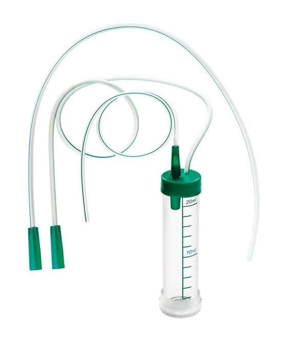 Mucus-Absauger mit Verlängerungs- und Absaugkathetern